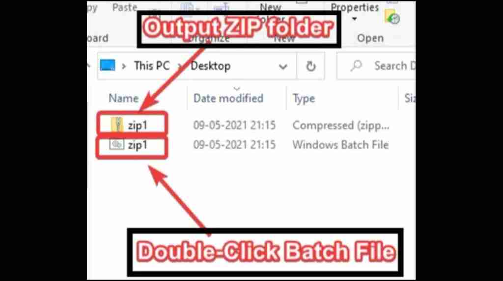 How to Zip a Folder Using a Batch File in Windows 10 | Techschumz