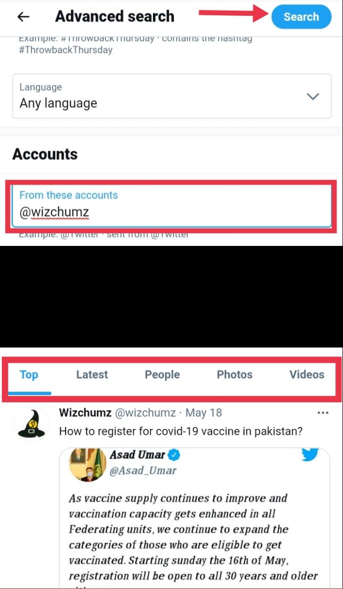 How to Find Tweets from a Specific Time and Account