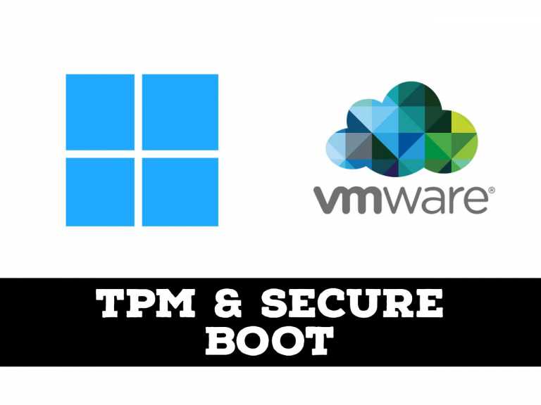 How to Create a Windows 11 Virtual Machine on VMware with TPM and ...
