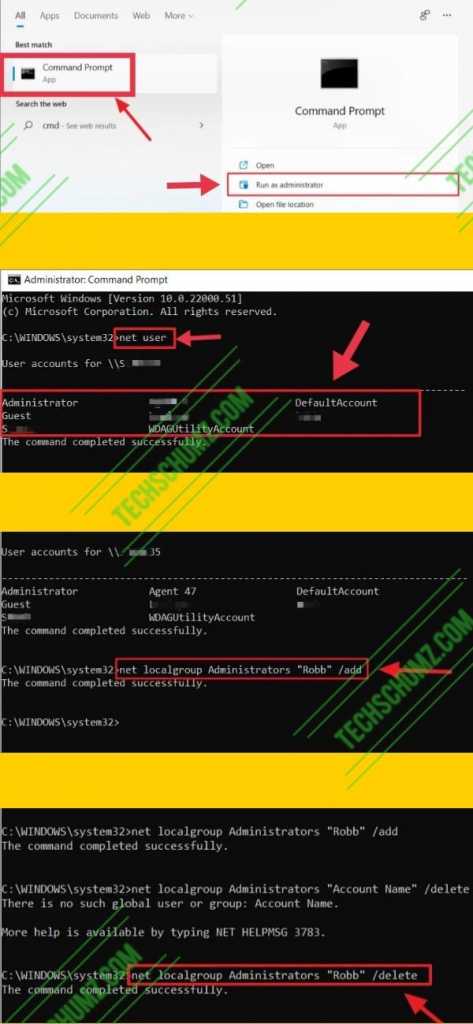 How to Make a User an Administrator on Windows 11 (4 Methods) | Techschumz