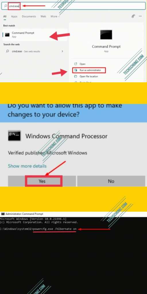 How to Enable and Disable Hibernate on a Windows 11 PC | Techschumz
