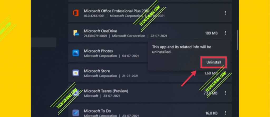 How To Completely Disable OneDrive On Windows 11 PC | Techschumz
