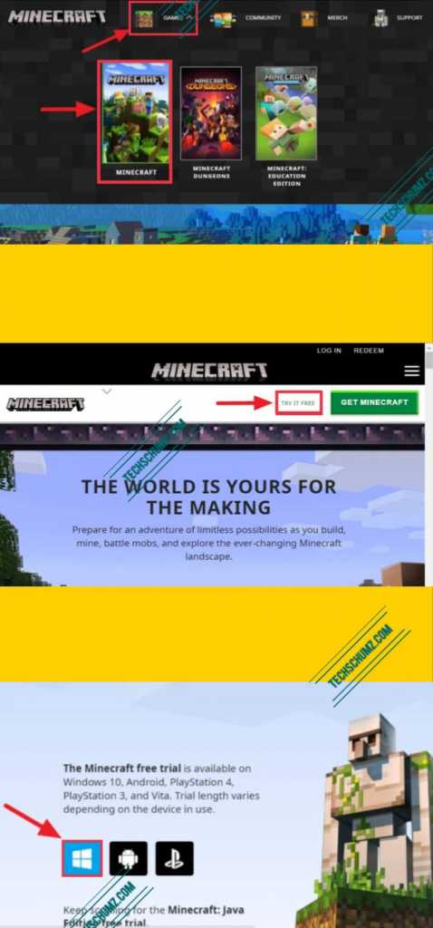 How to Download and Install Minecraft on Windows 11 for Free | Techschumz