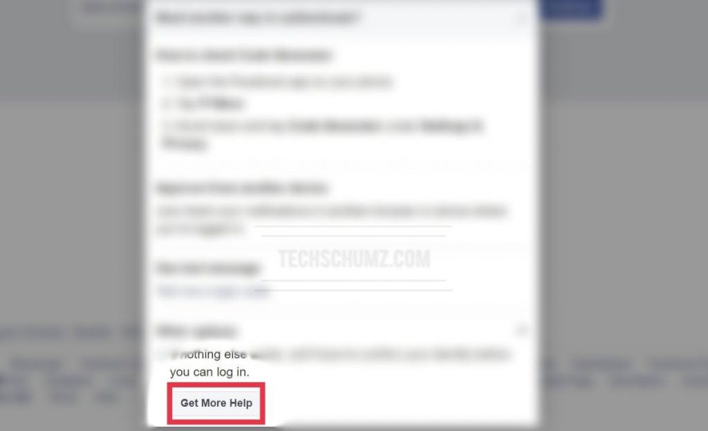 How to Sign in to your Facebook Using Code Generator | 2021 | Techschumz