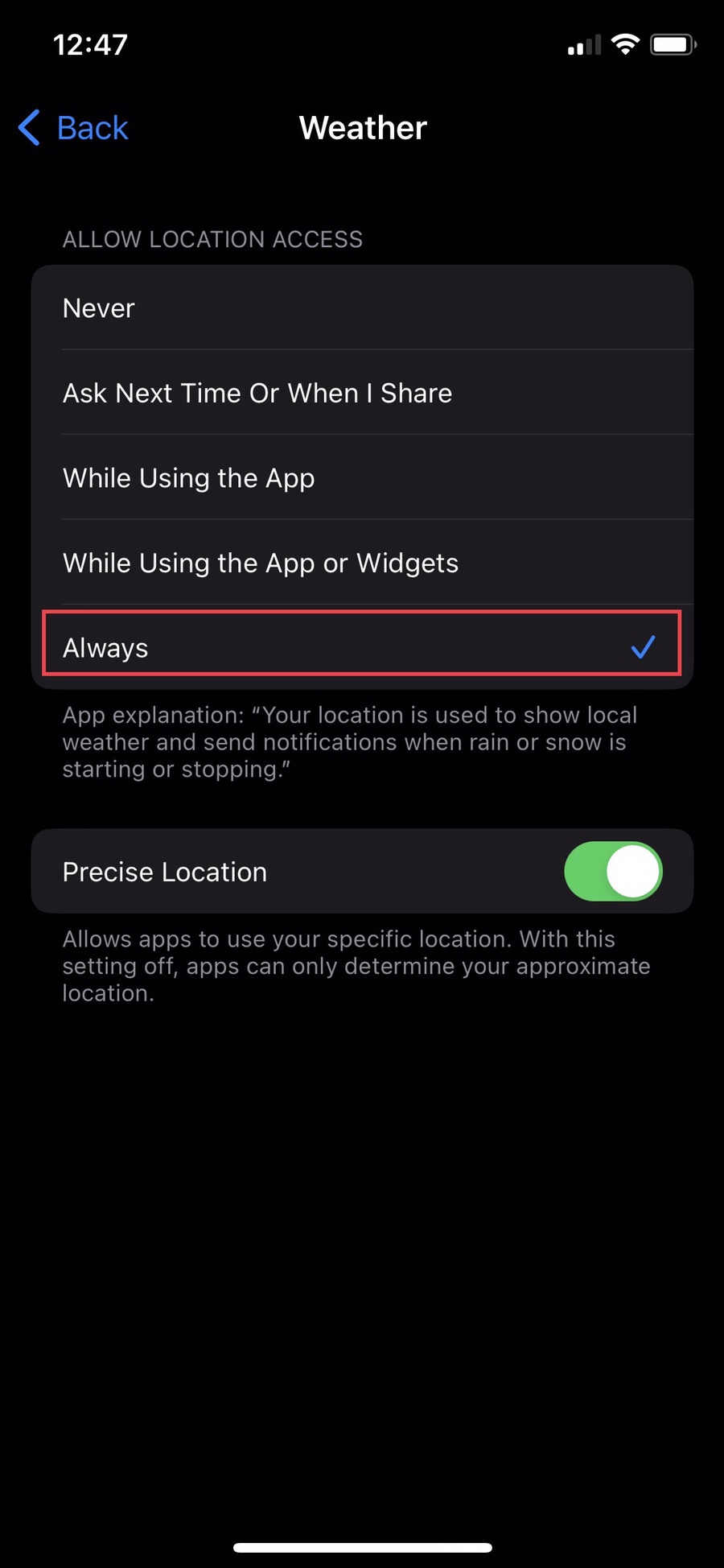 How to Change the Weather Location on your iPhone on iOS 16 | Techschumz
