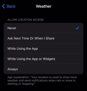 How to Change the Weather Location on your iPhone on iOS 16 | Techschumz